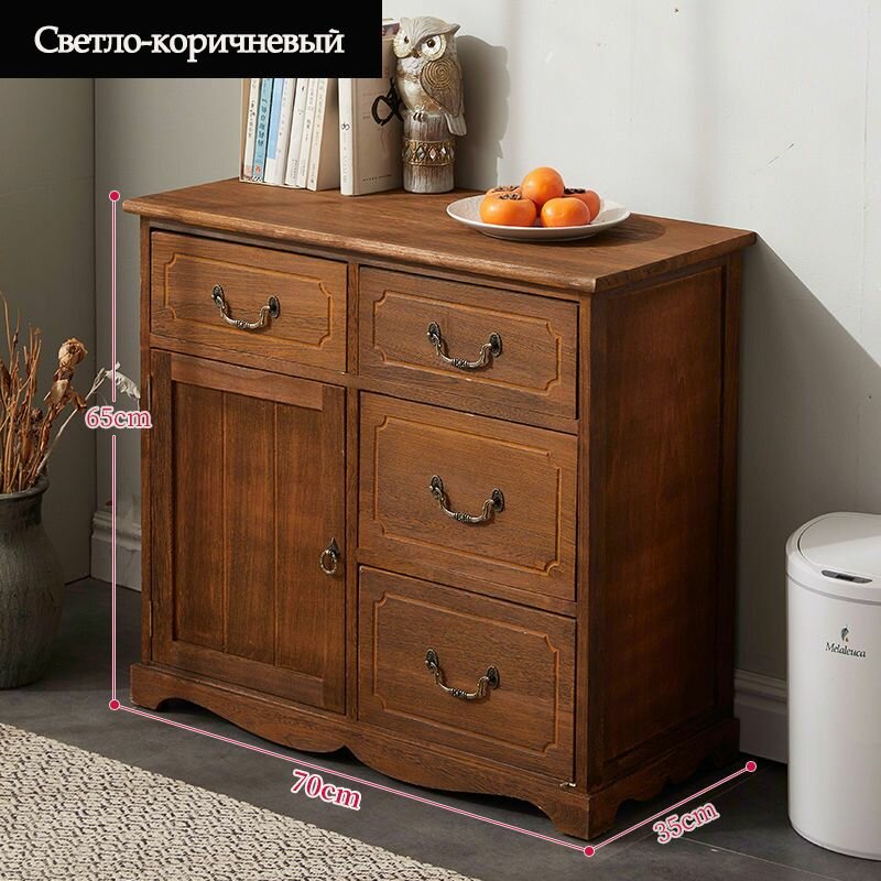 Комод из массива дерева в стиле ретро