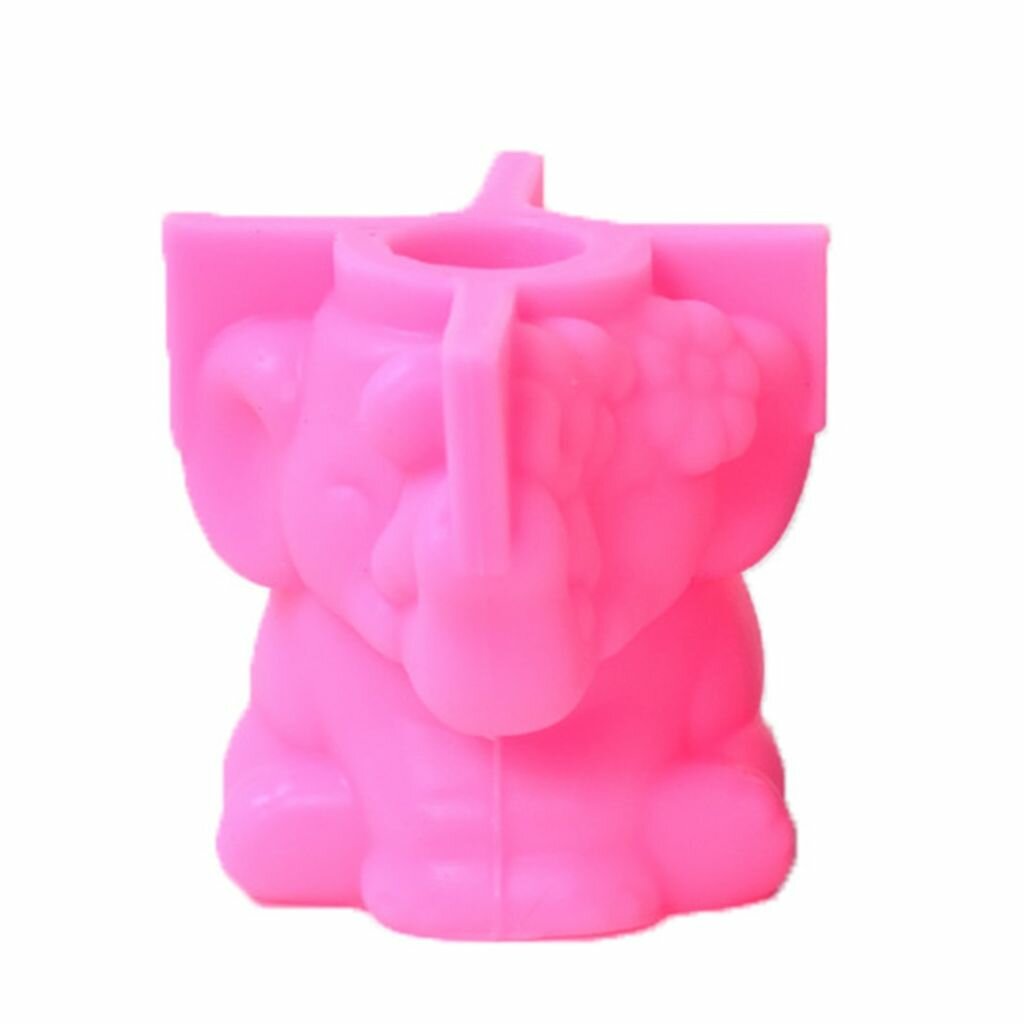 Вазы в форме слона, смоляные формы для изготовления подставок ручек, украшения комнаты, поделки, цветочные горшки с животными