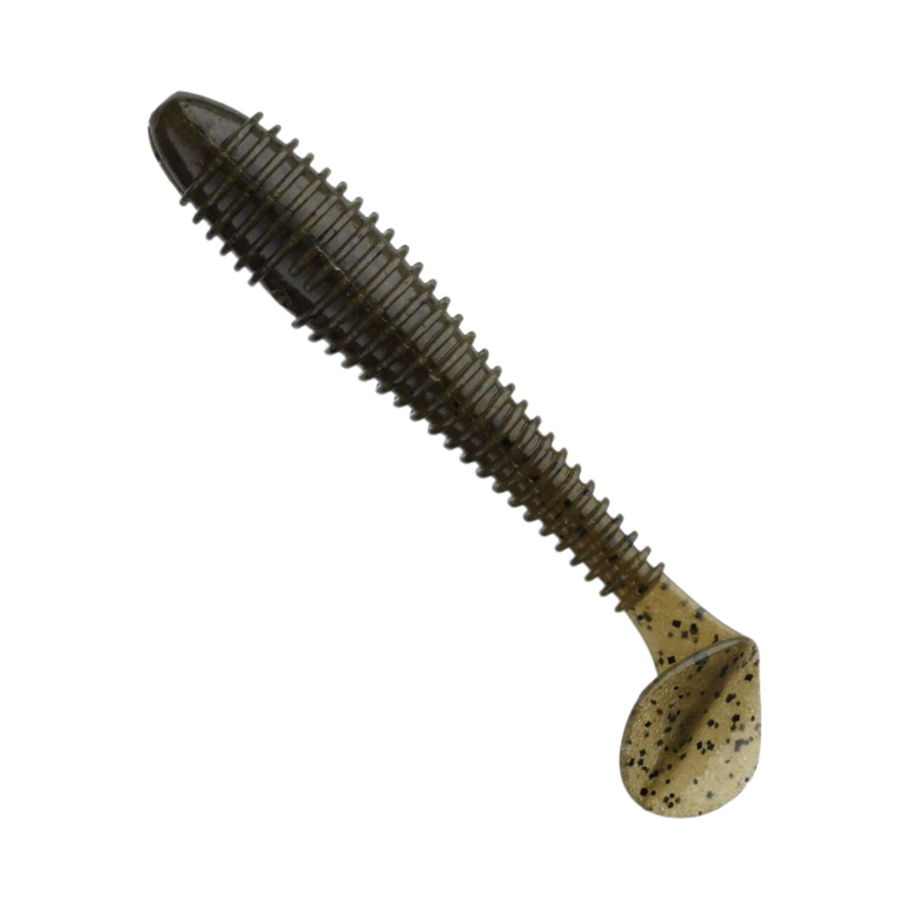 Приманка силиконовая Keitech Swing Impact FAT 5.8", 22,8г, цвет #101 Green Pumpkin PP.