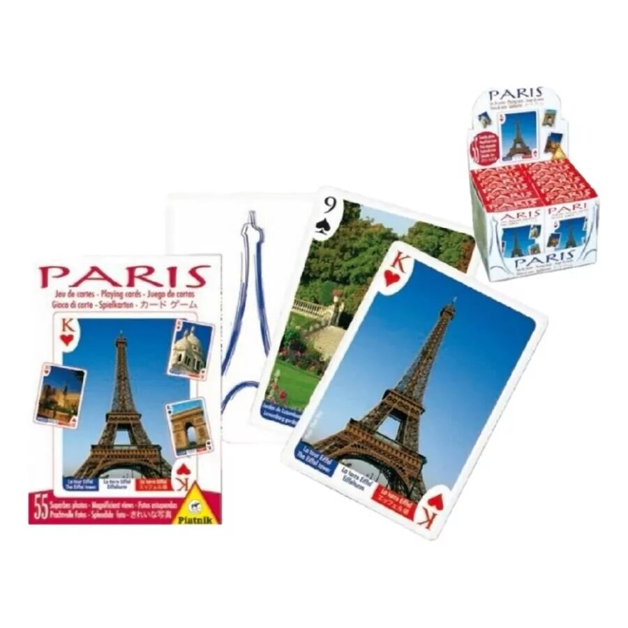 Карты игральные коллекционные Париж, piatnik, 55 л