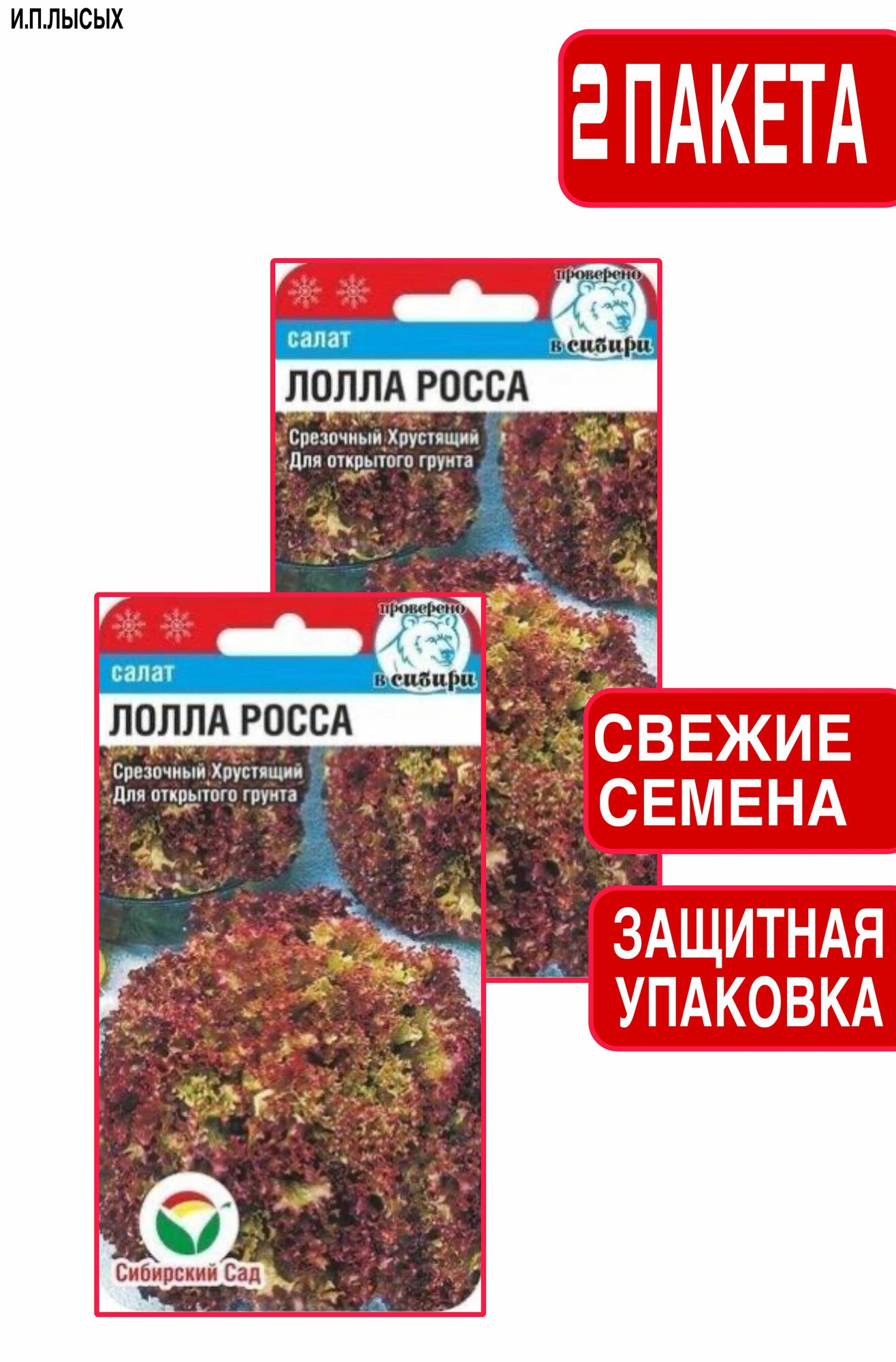 Семена Салат "Лолла Росса"