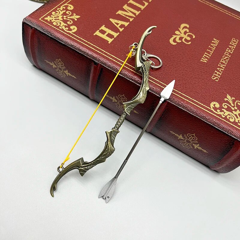 Металлический лук Auriel 19 см из TES5 Auriel s Bow