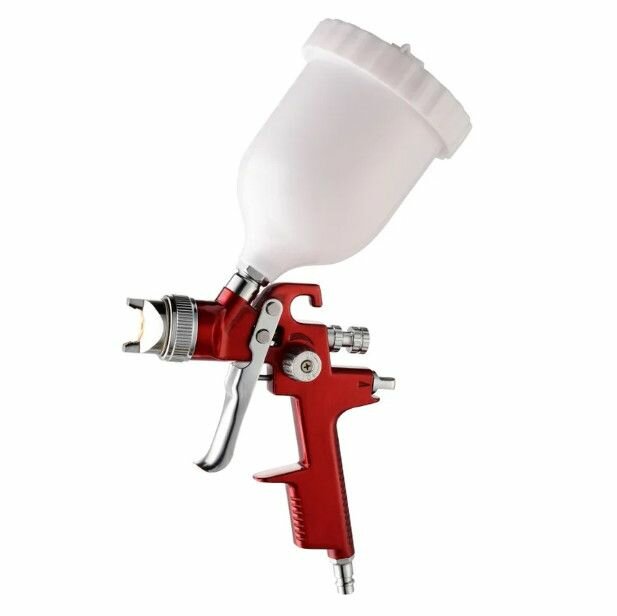 Пневмокраскопульт Elitech 0704.010700 (HVLP, 141-283л/мин, 3бар, сопло 1.4мм, 0.6кг)