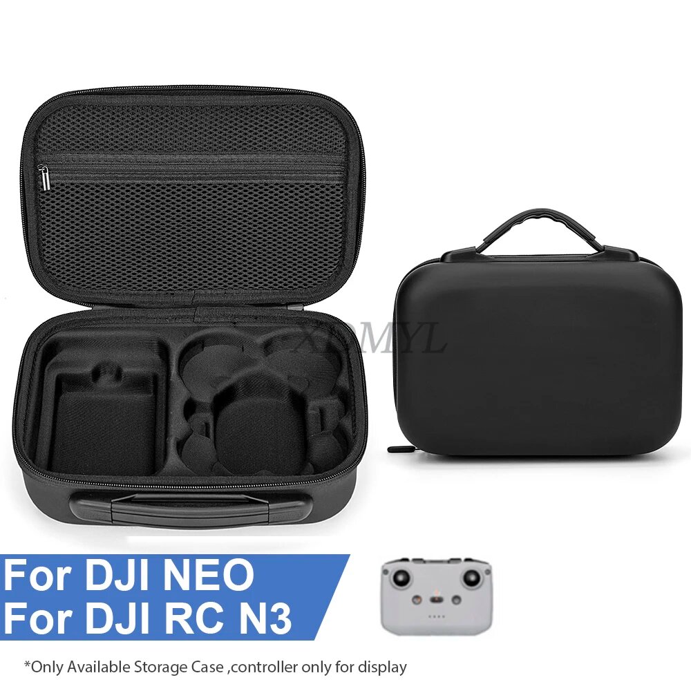 Защитный чехол-сумка для хранения и переноски DJI Neo/RC N3 Fly More Combo, портативная дорожная сумка для пульта дистанционного управления и аксессуаров для дронов