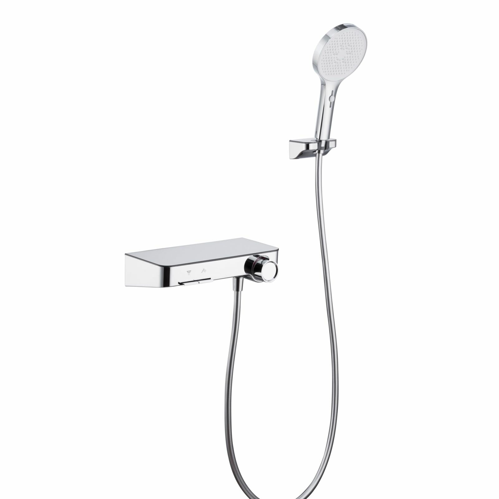 2 Функциональный медный душевой комплект, Ванная комната cмесители душевая штанга, Хром