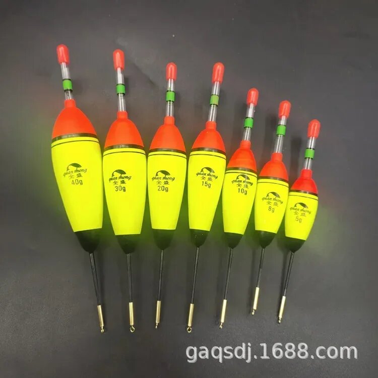 Светящиеся поплавки Boya EVA 2 шт, 5г, 8г, 10г, 15г, 20г, 30г, 40г 5g(2PCS)