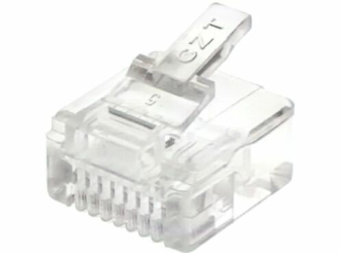 Разъем CONNFLY DS1123-03-P80T Вилка RJ45 PIN: 8 короткий Конф: 8p8c на провод IDC обжим 1шт