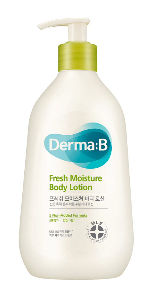 Освежающий ламеллярный лосьон для тела Derma: B Fresh Moisture Body Lotion, 400 мл