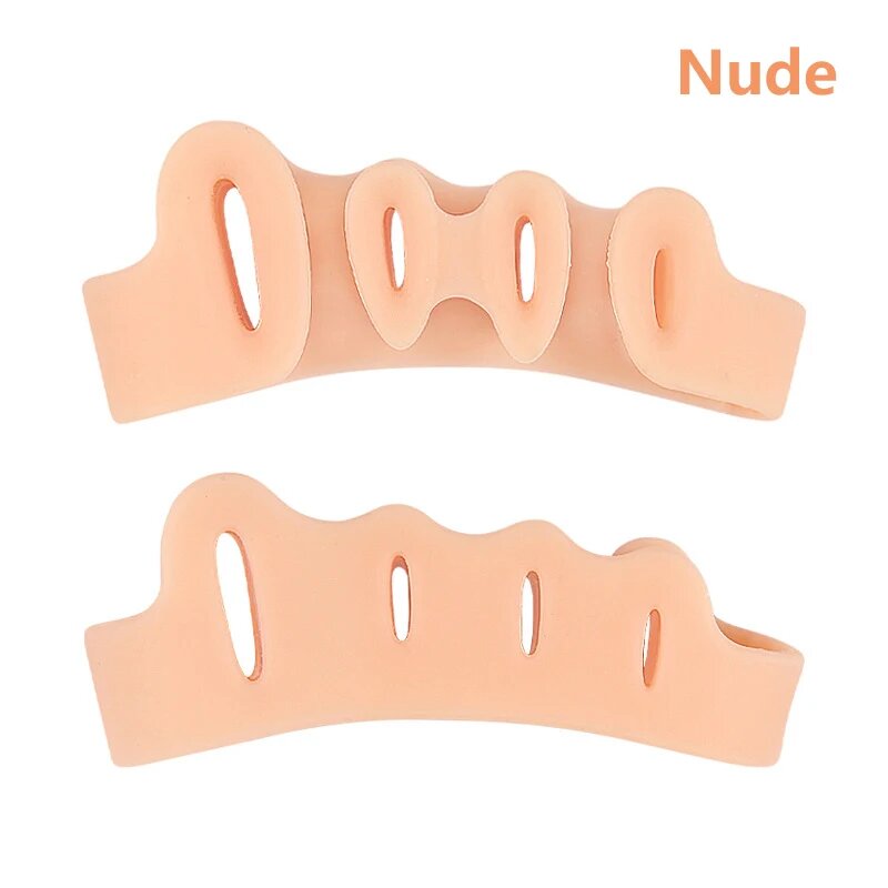 Силиконовые разделители для пальцев ног Nude