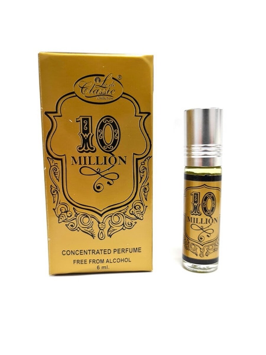 Масляные духи Lady classic 10 million Леди классик 10 миллионов 6 мл