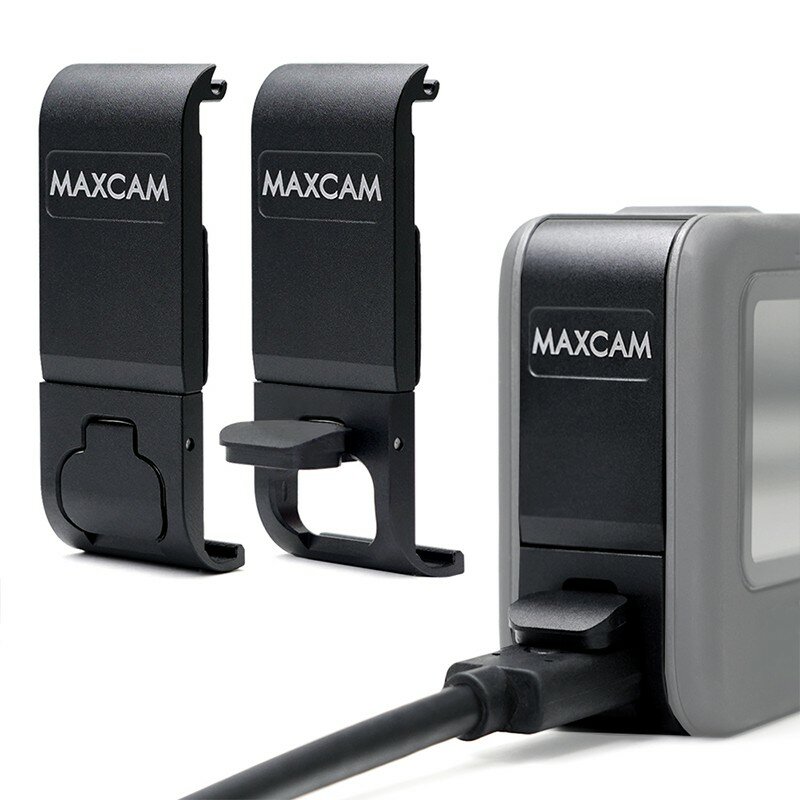 MAXCAM Aluminum Alloy Case with USB Port for GoPro Hero 13 12 11 10 9, Protective Cover, Compatible with GoPro Accessories
