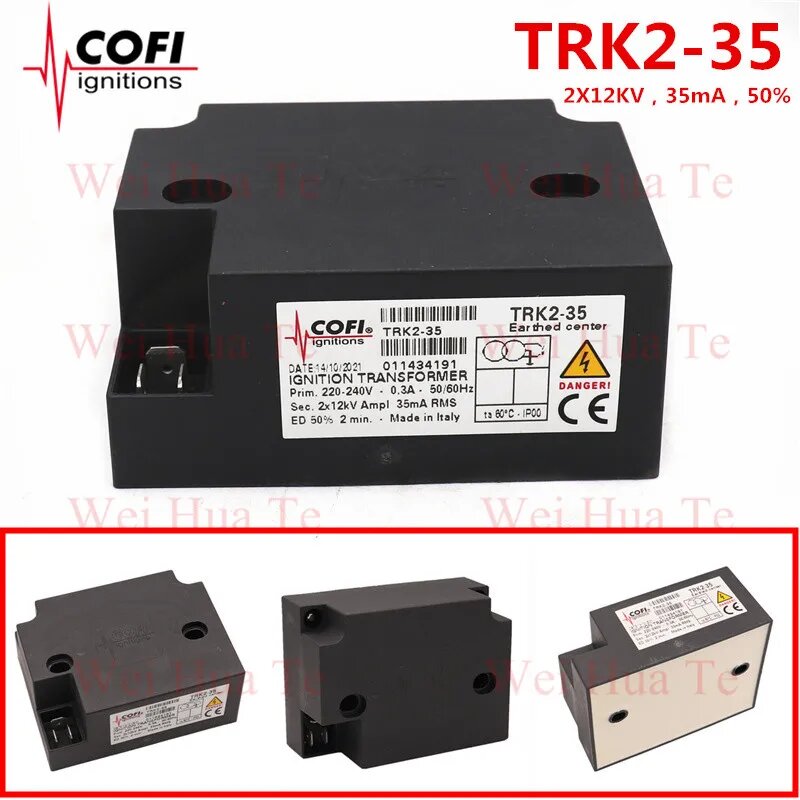 Трансформатор зажигания COFI TRK2-30PVD для котла TRK2-35