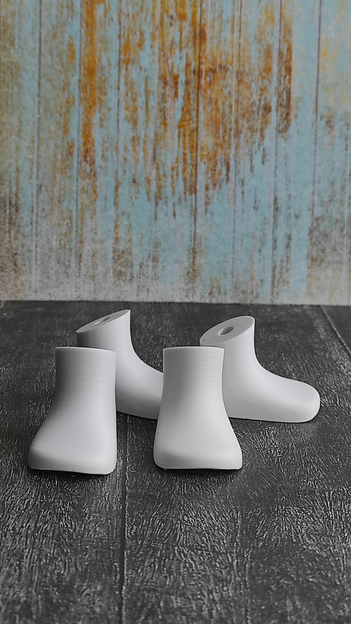 Колодки со вздернутым носиком для куклы Мини Nines D'Onil MIA (Мия) 23 см (2 пара)