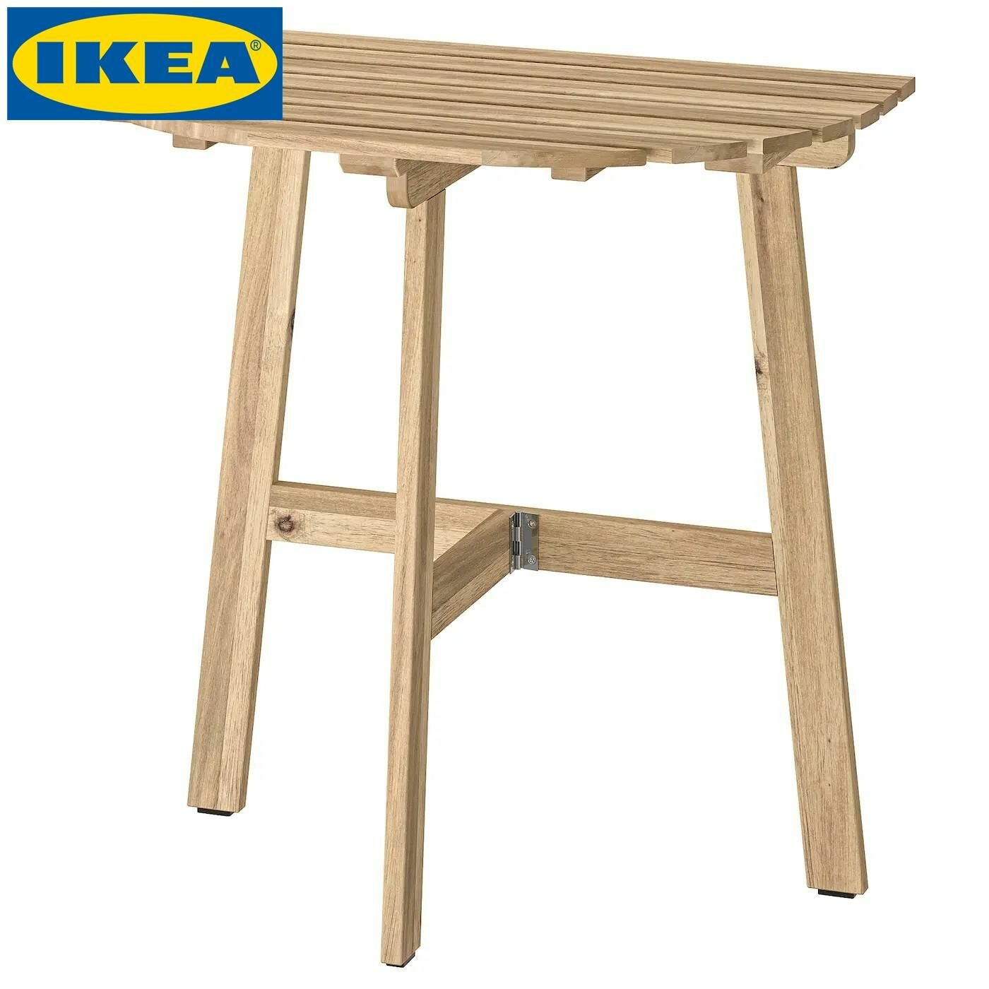 ASKHOLMEN Пристенный стол садовый, складной, IKEA