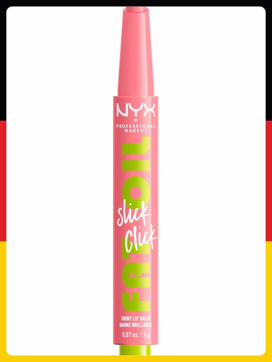 Губная помада NYX PROFESSIONAL MAKEUP Fat Oil Slick Click Lip Balm 02 Clout