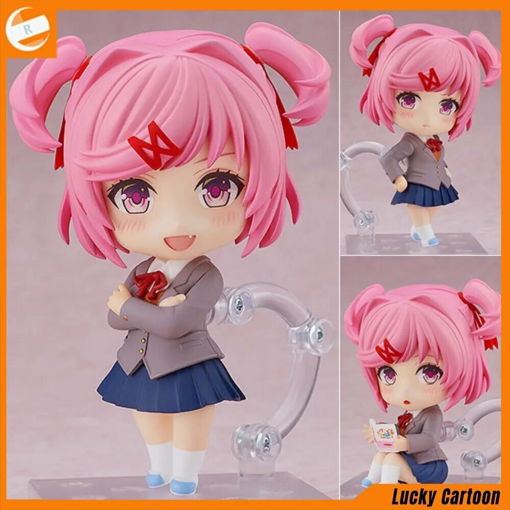 Фигурка Доки Доки Литературный Нацуки / Doki Doki Literature Club Natsuki Нендороид (10см) 2077