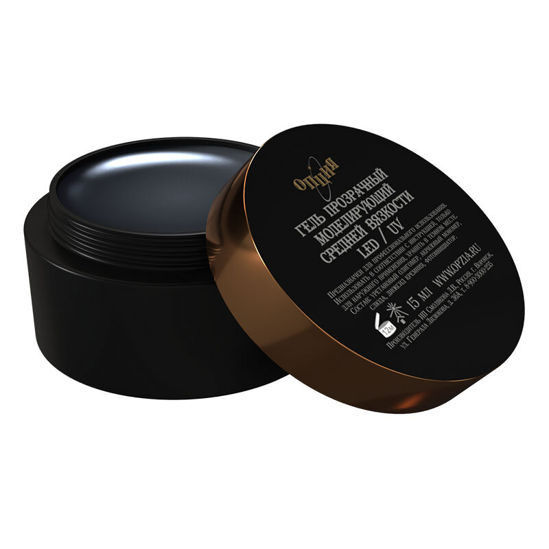 Моделирующий гель средней вязкости Опция прозрачный (арт. 37903), 15 мл