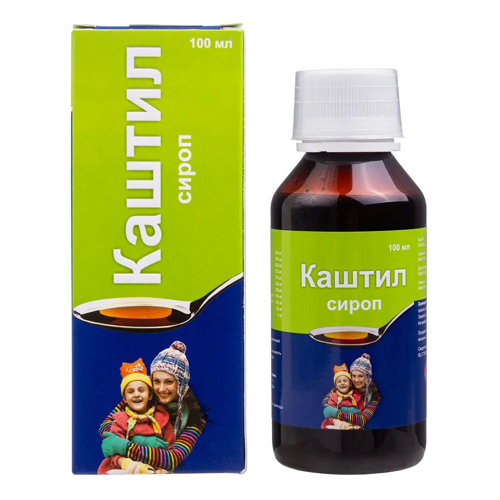 Каштил / Kashtil растительный сироп флакон 100 мл