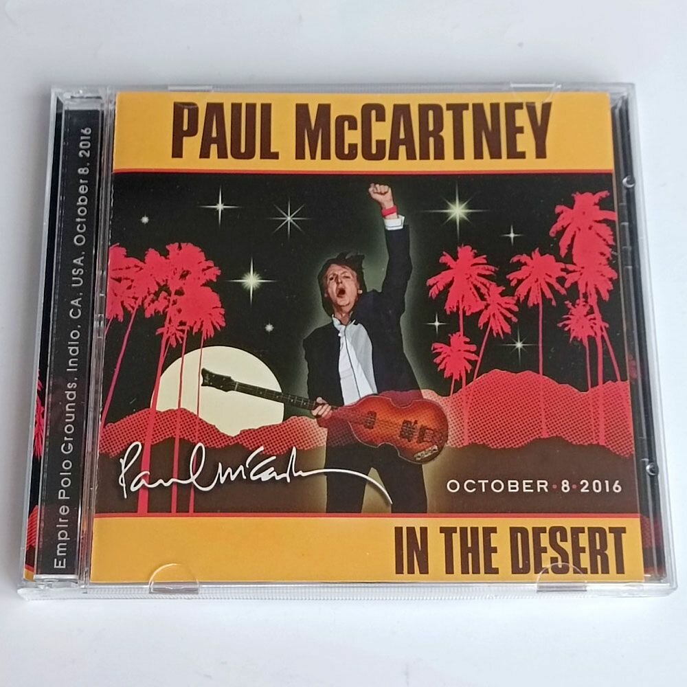 PAUL McCARTNEY - IN THE DESERT Live at Empire Polo Club USA 2016 2CD (аудио диск, концерт)