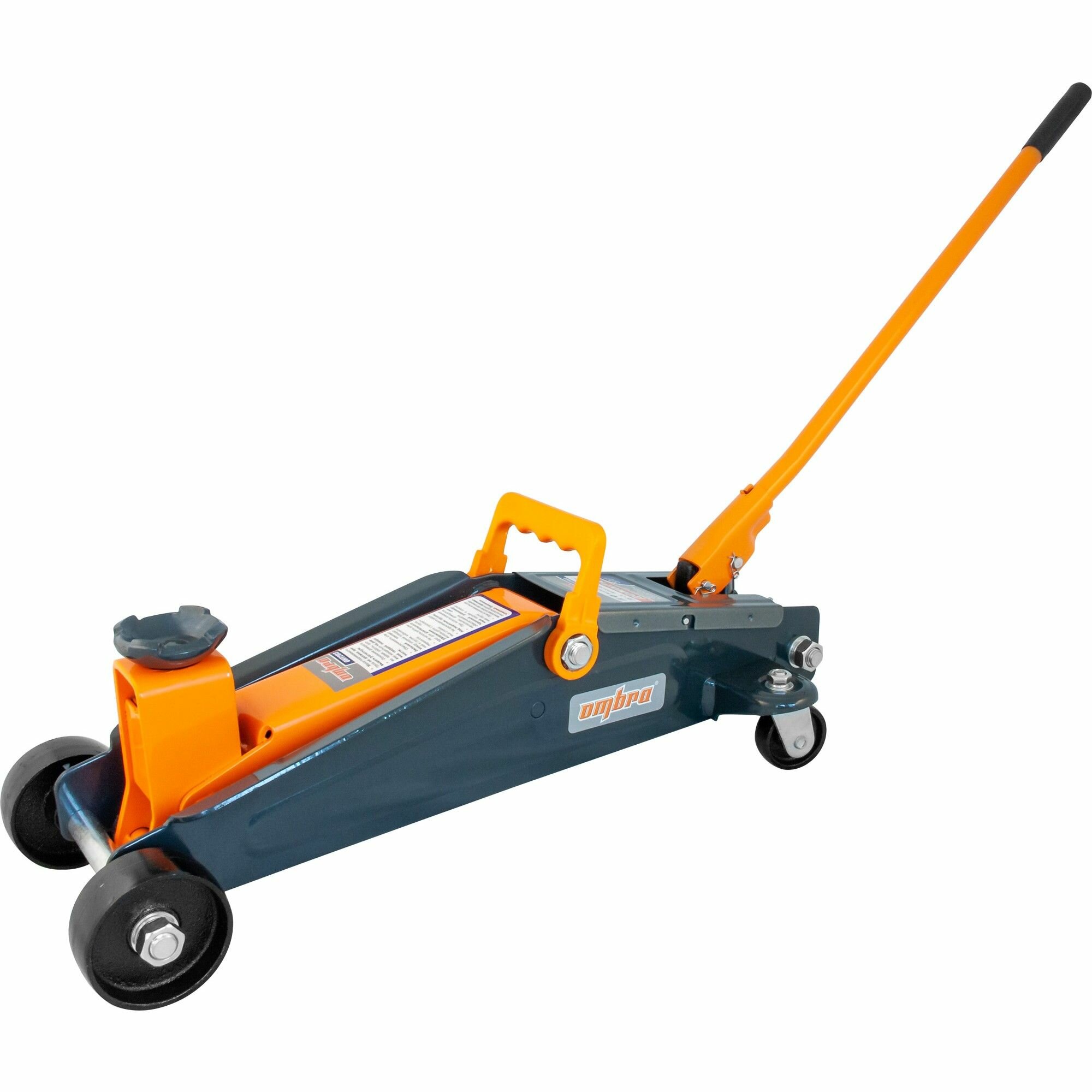 OMBRA OHT203 Домкрат подкатной 3 т. с увеличенной высотой подъема, 192 - 533 мм