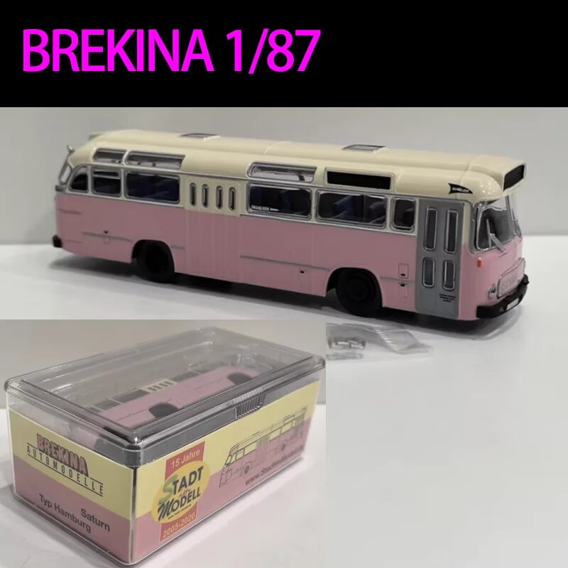 WELLY BREKINA 1/87 HO SATURN TYP автобус пластмассовый