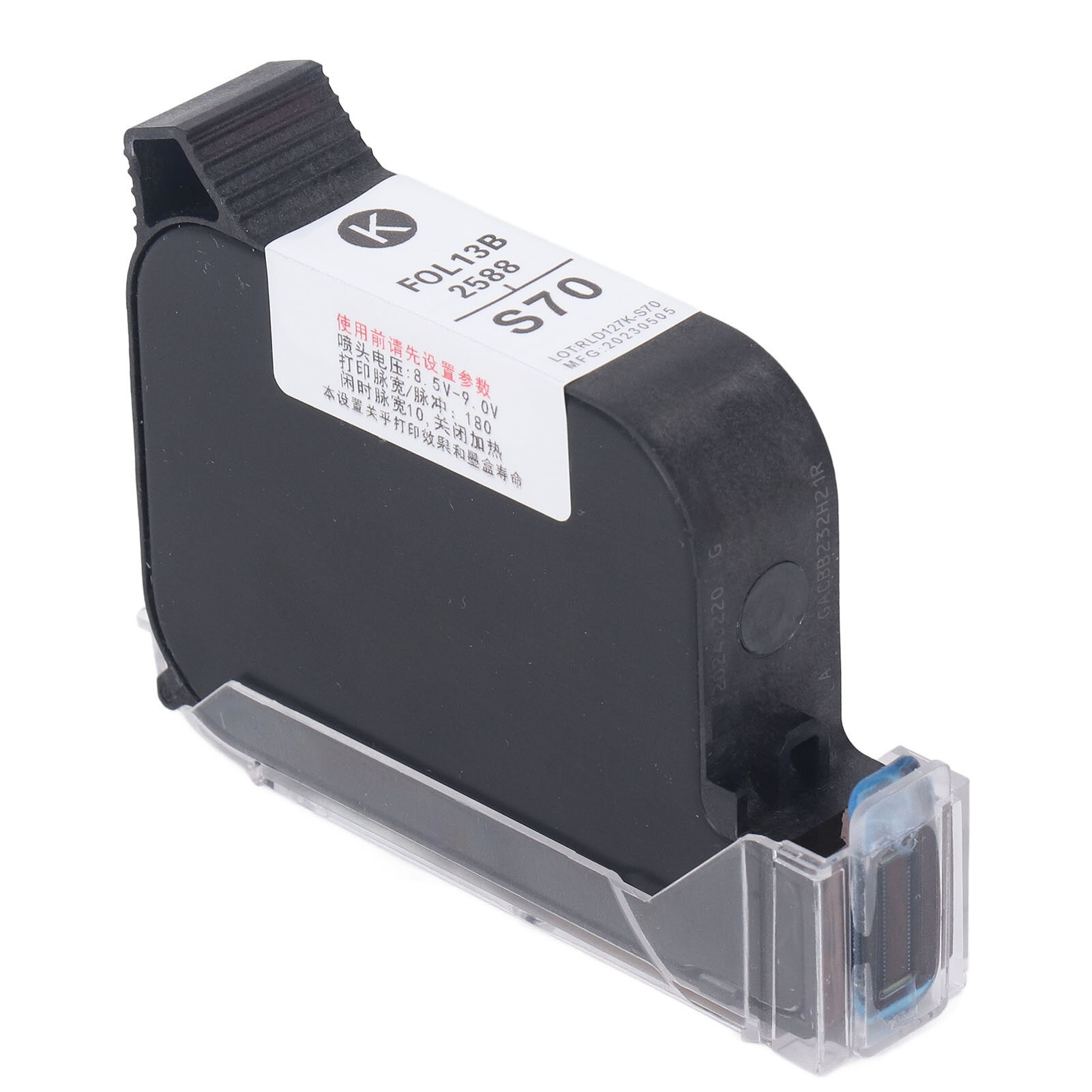 Картридж чернил для портативных принтеров 42мл с быстросохнущими чернилами синего цвета: стабильный поток чернил, яркий цвет, стандартный дизайн, широкий спектр применения, большая емкость