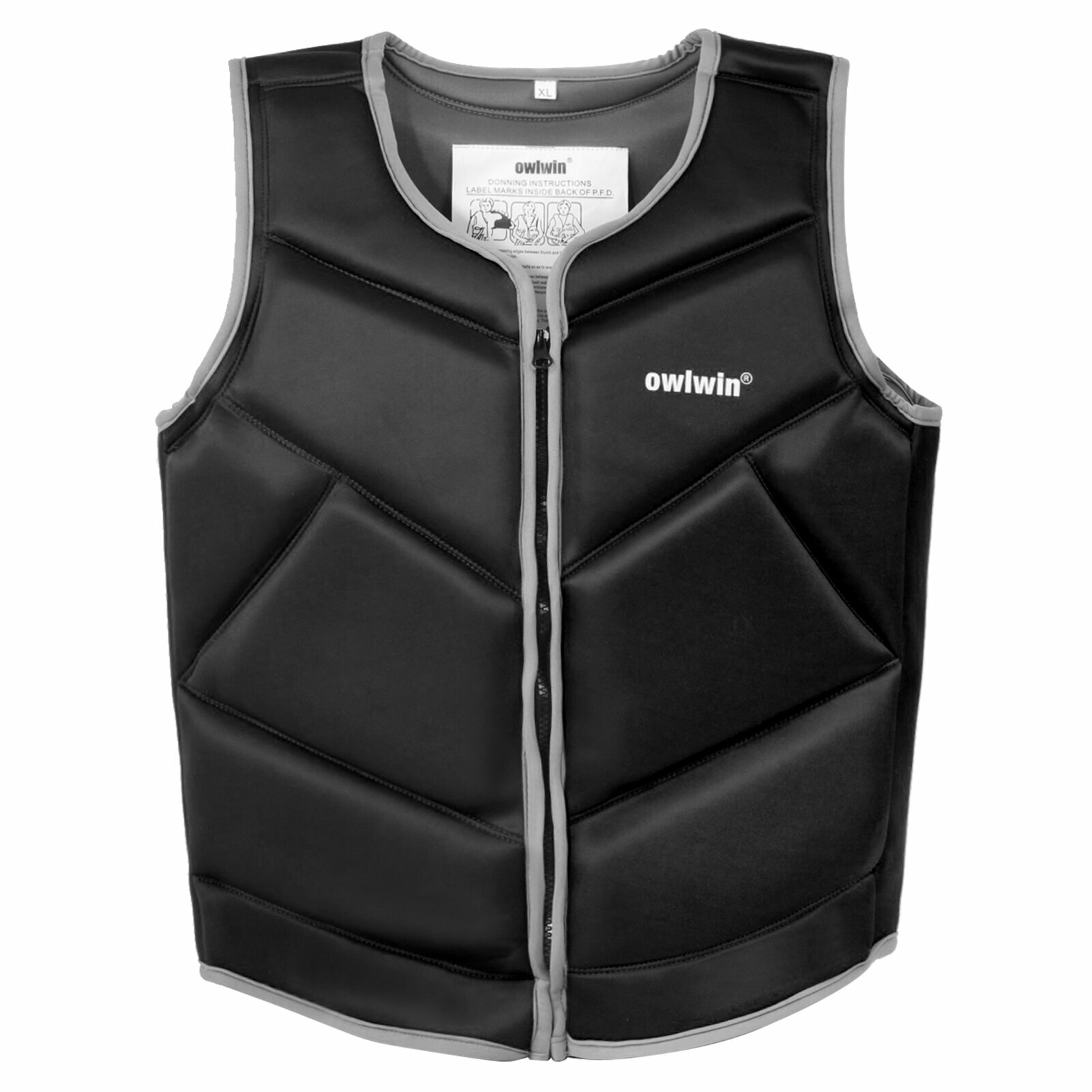 Жилет спасательный для каяка универсальный для взрослых и детей из неопрена подводный костюм для каякинга рыбалки серфинга каноэ сailing водного лыж wakeboard плавания вес 55-198 фунтов размеры S M L XL XXL цвета синий-желтый розовый-синий черный-розовый