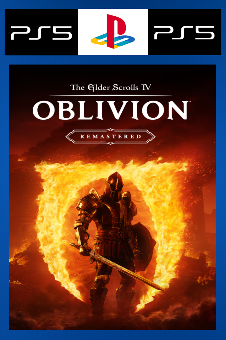 Игра The Elder Scrolls IV: Oblivion Remastered для Playstation 5, Англ. язык, Цифровая версия