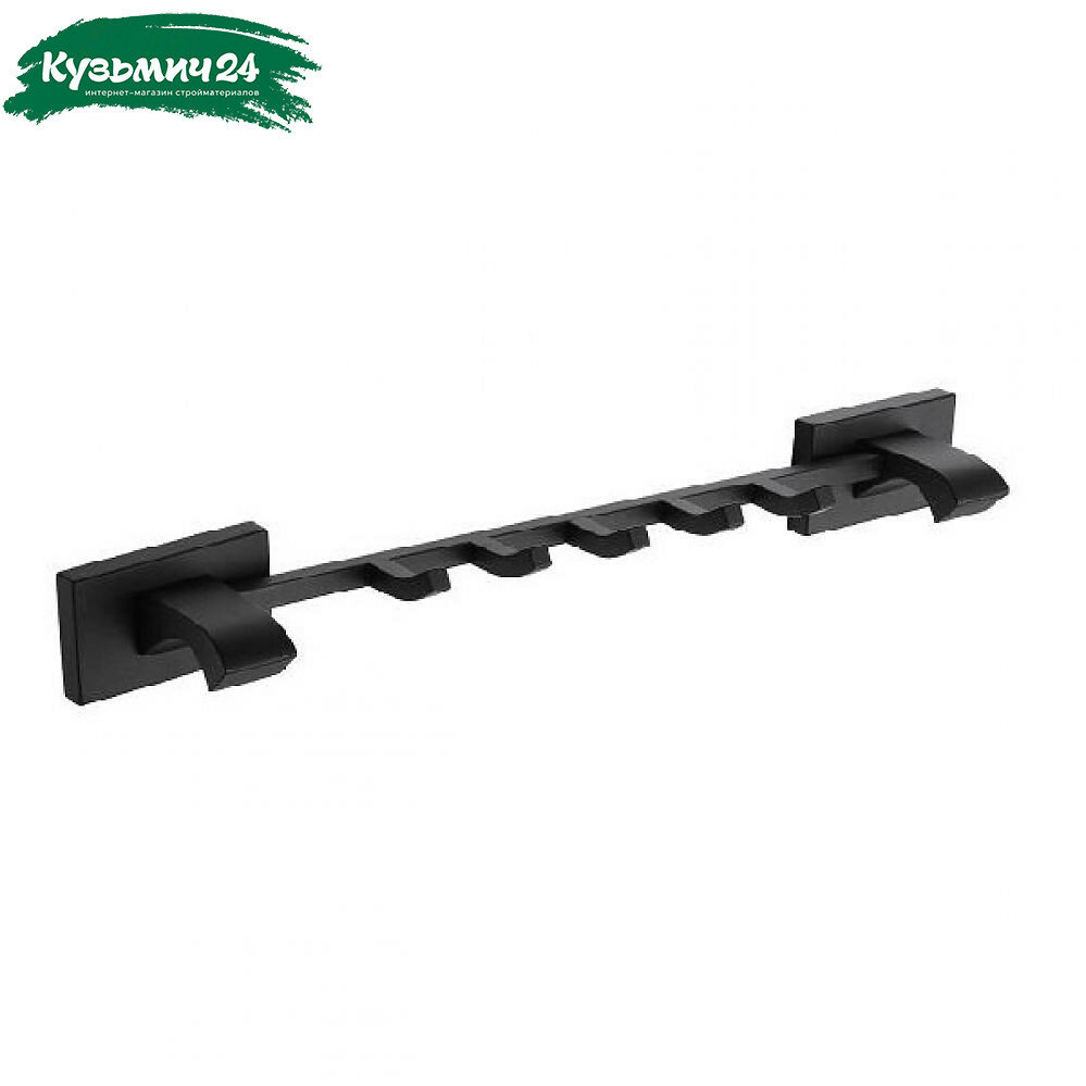 Вешалка черная c 5 крючками Gappo G0716-56
