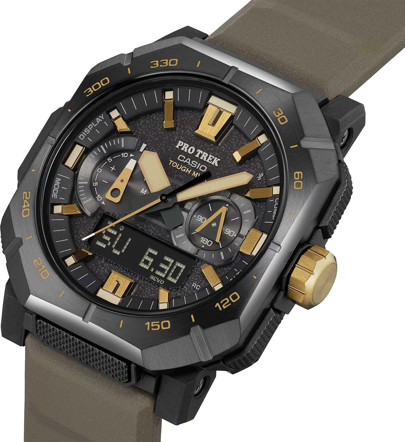 Наручные часы CASIO, коричневый — фото 1