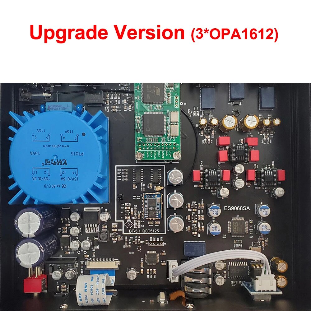 AkLIAM DA68 ES9068AS ЦАП Bluetooth Upgrade Version