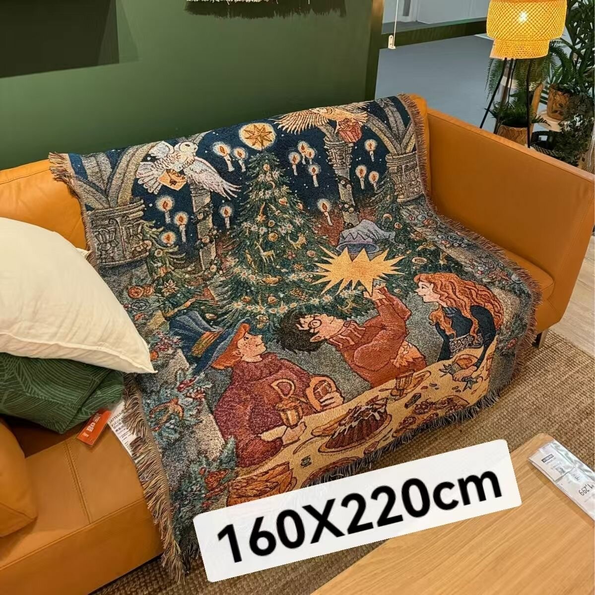 Плед , Текстиль, 160 см х 220 см1 шт