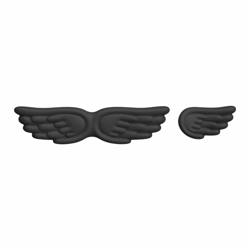 Коврик для стола С Подставкой Для рук Angel Wings keyboard-Черный