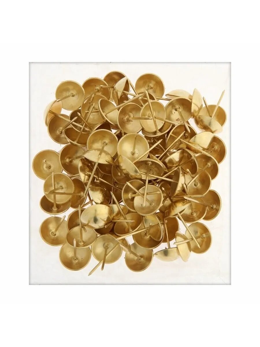 Декоративные гвозди для интерьера золотые