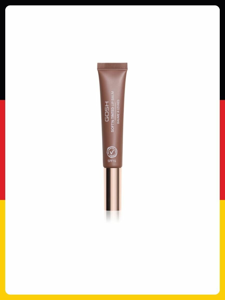 Бальзам для губ Gosh Soft n Tinted Lip Balm SPF 15 010 Espresso Martini, 8 мл