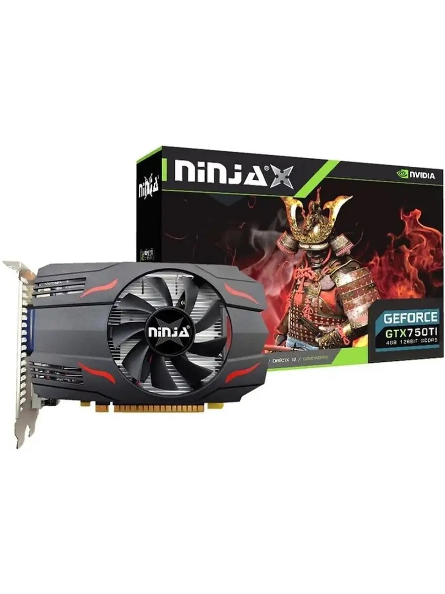 Видеокарта GTX 750 Ti 4ГБ (NF75TI045F)