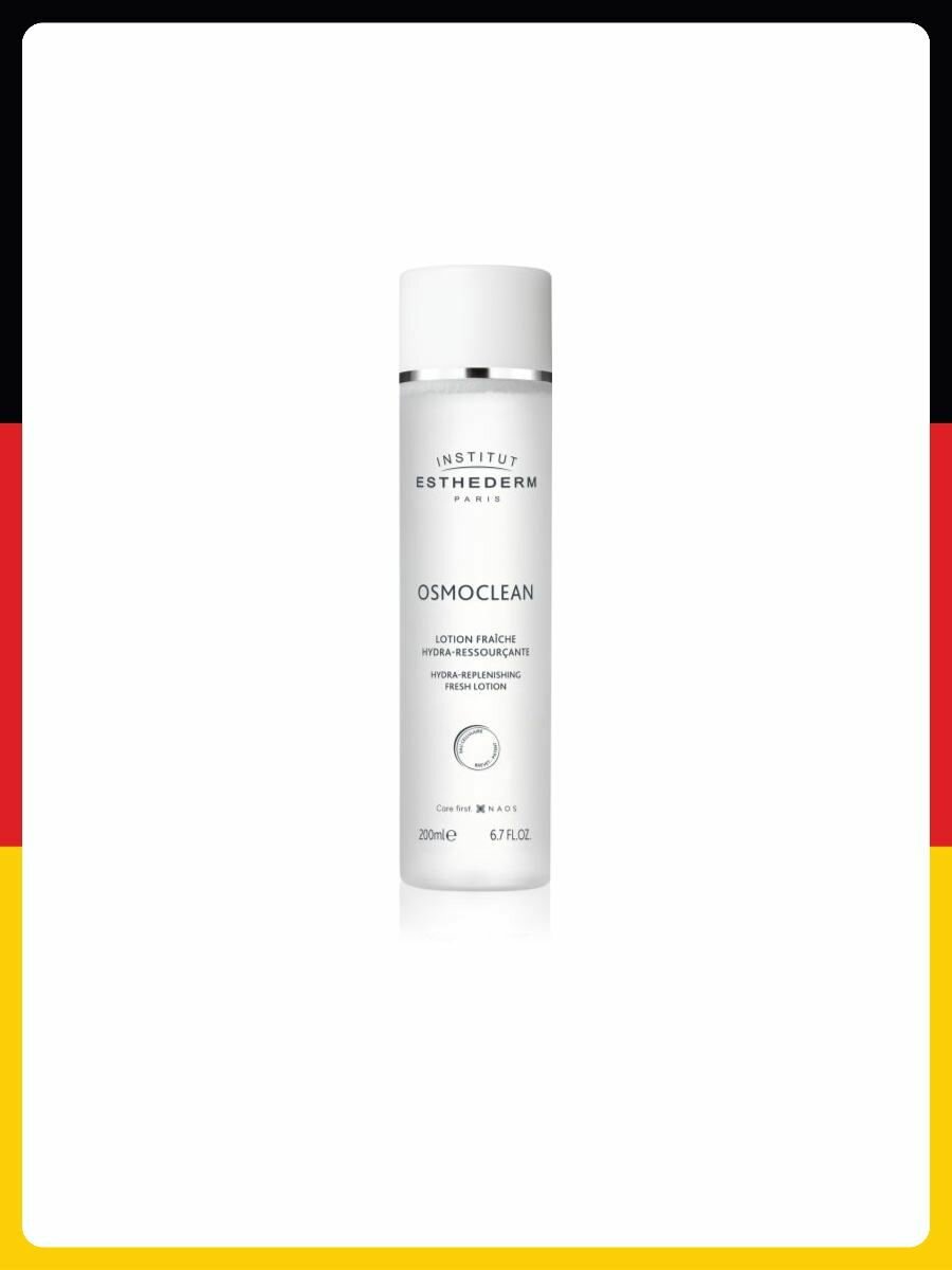 Тоник для ухода за кожей Institut Esthederm Osmoclean Hydra-Replenishing Fresh Lotion Skin Toner with Moisturizing Effect, 200 мл