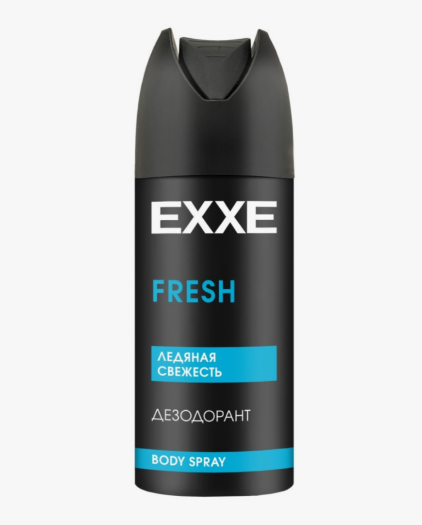EXXE MEN Дезодорант мужской аэрозоль Ледяная свежесть, FRESH, 150 мл
