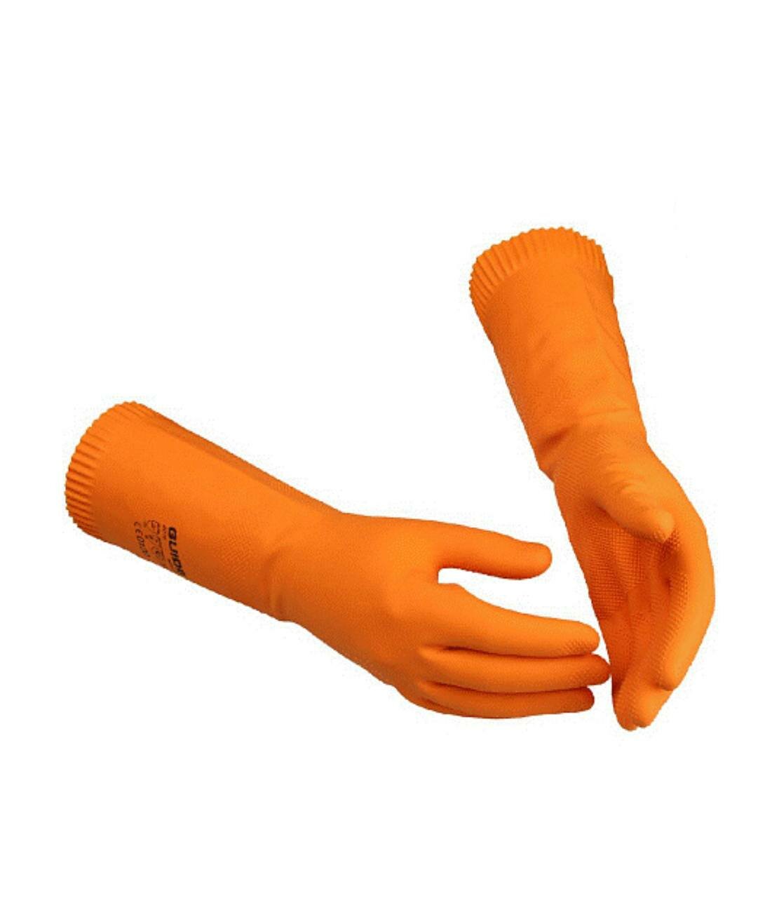Защитные перчатки GUIDE 4016, латекс, химически стойкие, размер 8