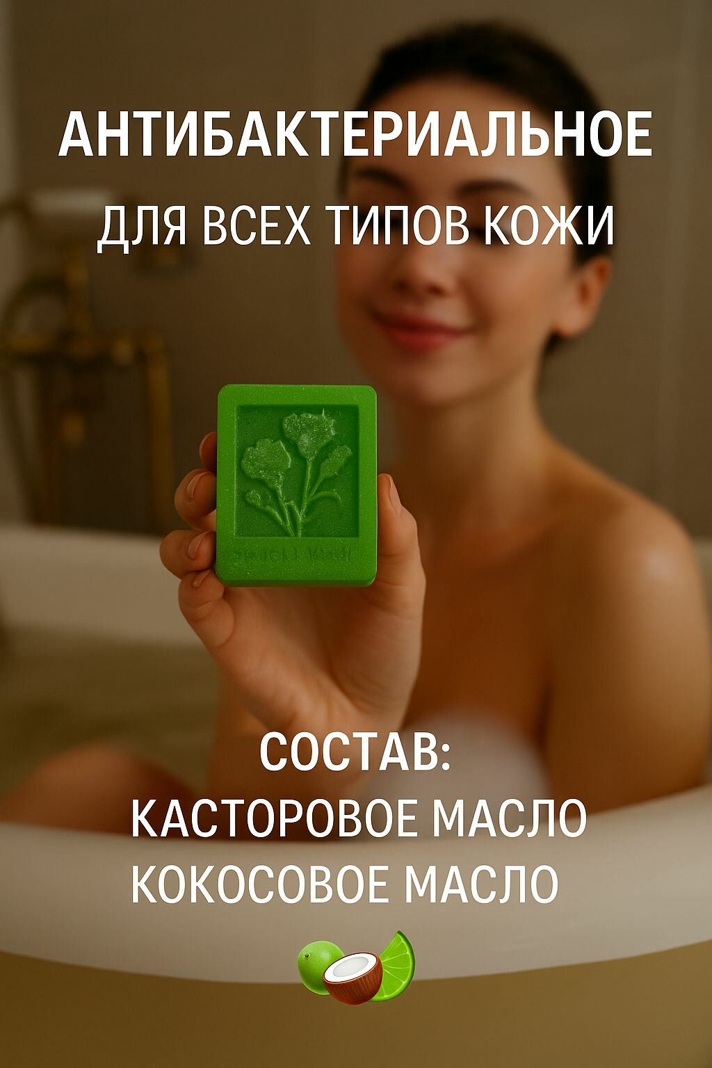 Мыло для рук и тела ручной работы