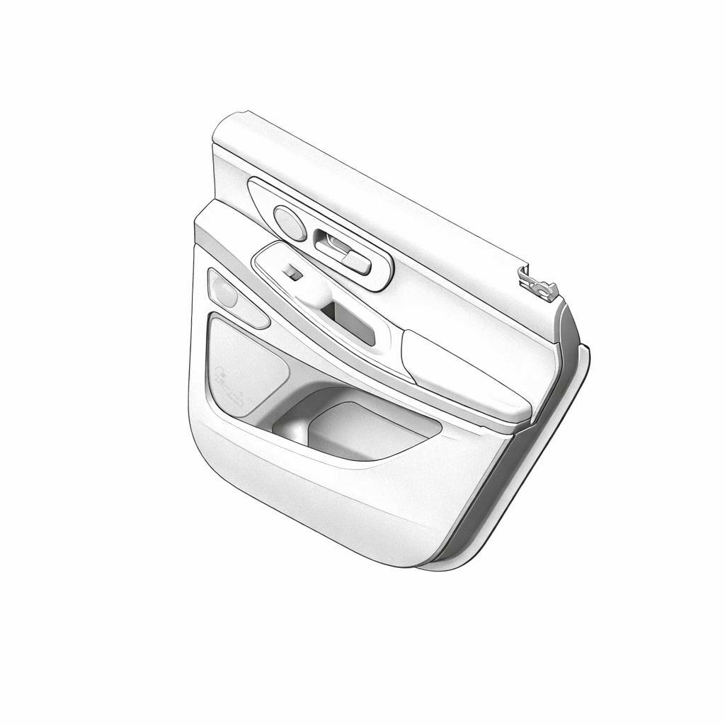 Дверная карта задняя правая EXEED VX (M36T)