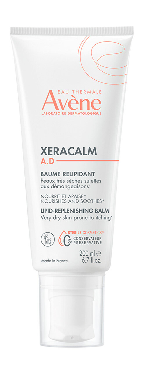 AVENE XeraCalm A.D. Бальзам для лица, 200 мл