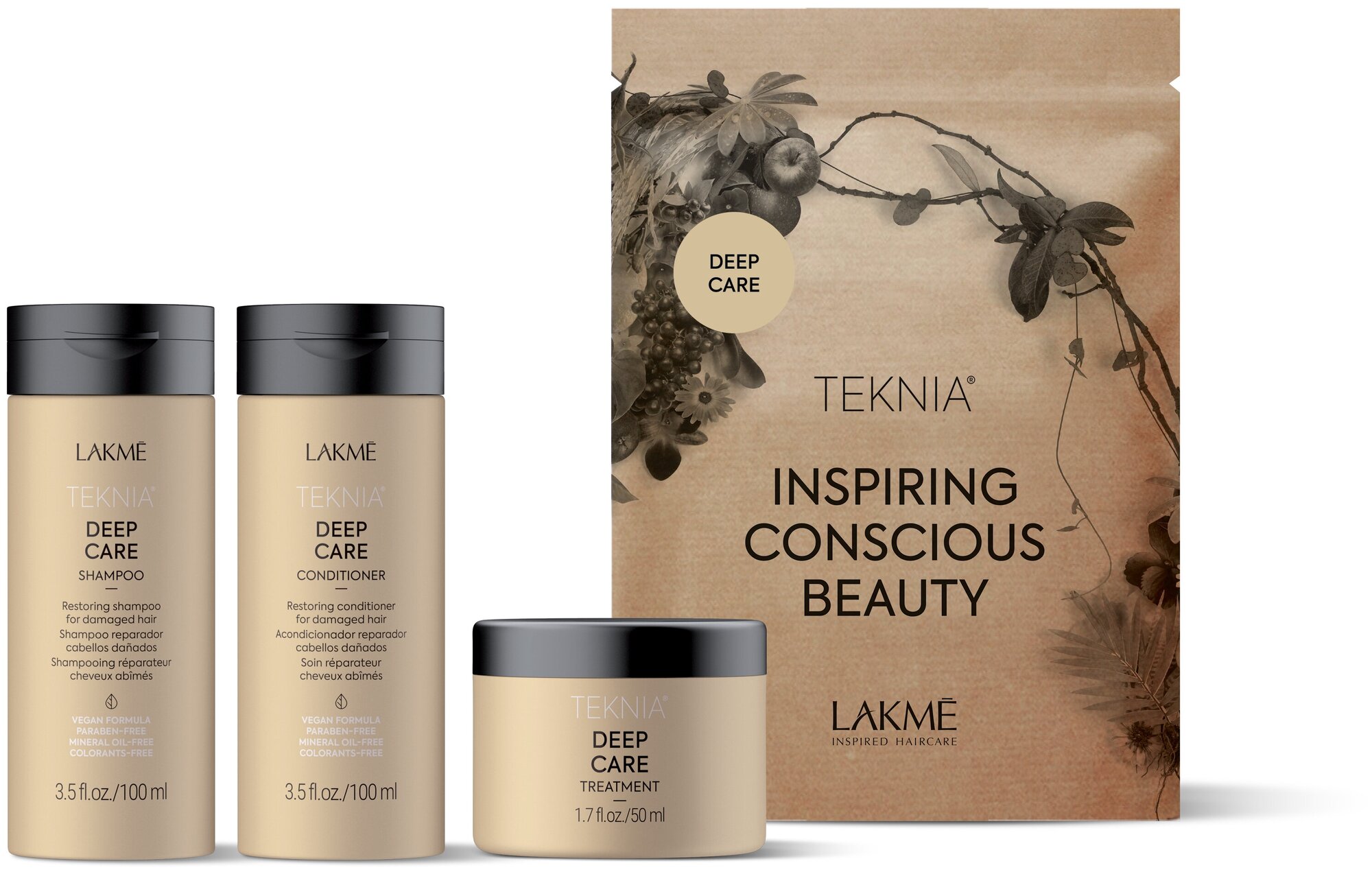 Дорожный набор восстанавливающий (Шампунь100, кондиционер100, маска50)