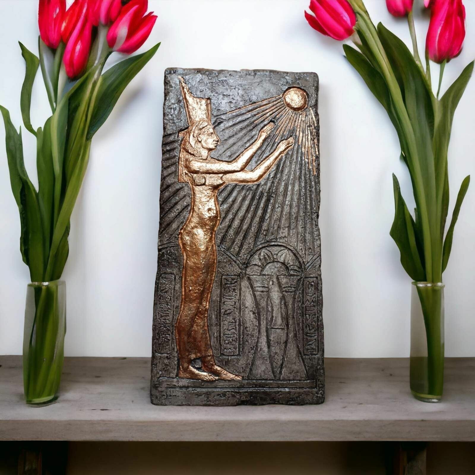 Большое панно на стену Боги Египта . Декор для дома Египет, барельеф "Фрески", для интерьера. Скульптор, лепка из гипса.