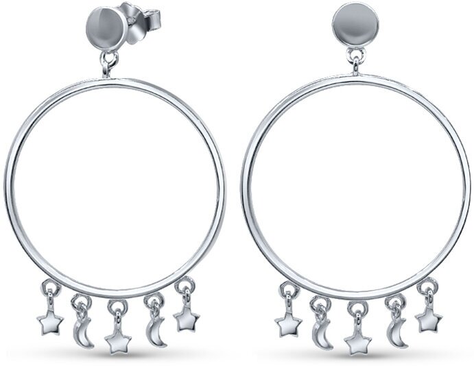 Серьги, серебро, 925 проба