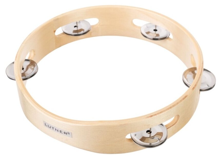 FLT-T08-5 Тамбурин без кожи с 5 бубенцами Fleet