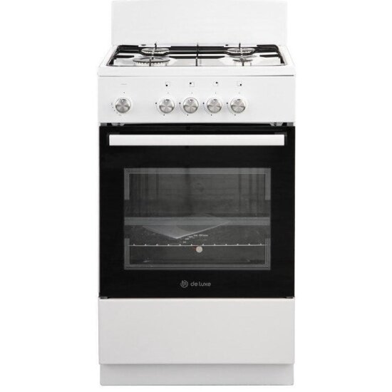 Плита газовая Deluxe De Luxe 5040.48г(щ) белый