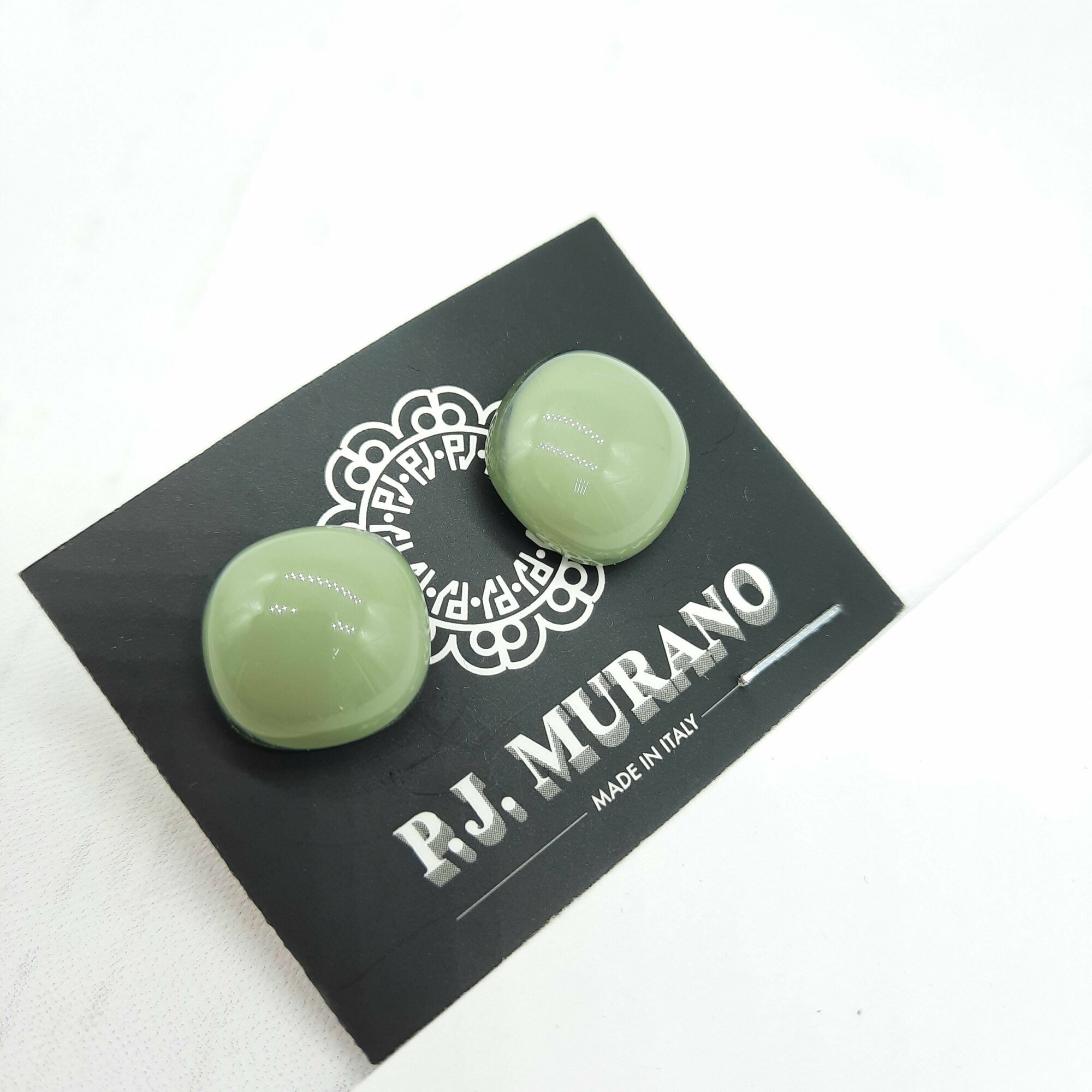 Серьги пусеты P.J. MURANO, муранское стекло