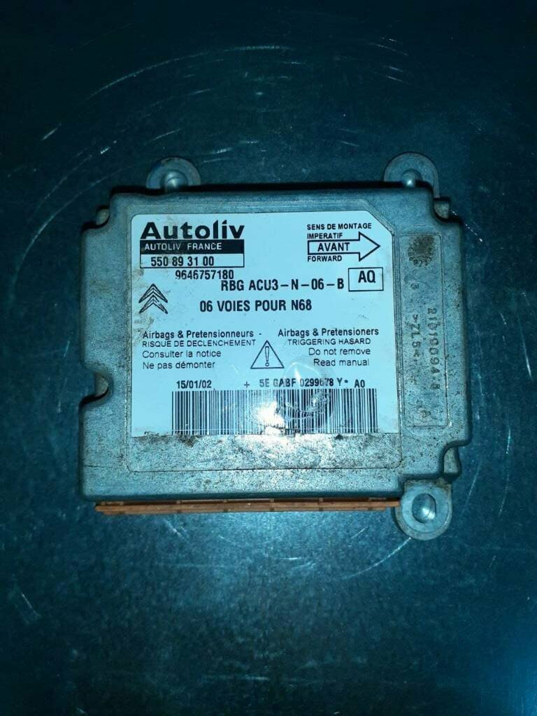 Блок управления airbag Citroen Xsara Picasso 2002 550893100