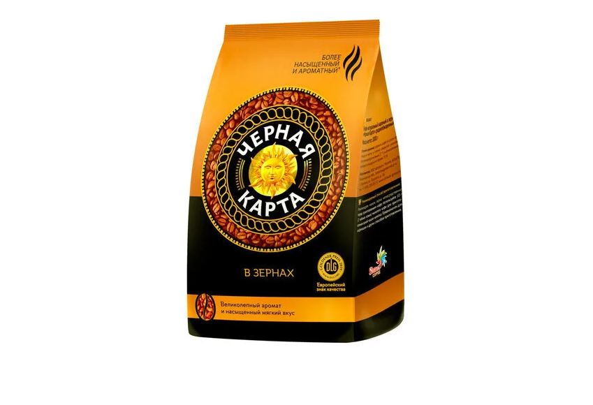 Кофе в зёрнах Черная карта Черная Карта 1000 г